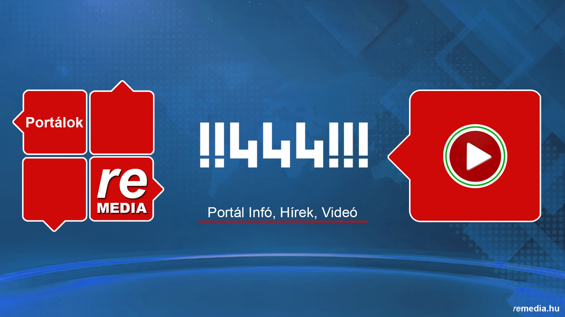 444.hu Portál, Infók, Hírek, Videók | ReMedia.hu